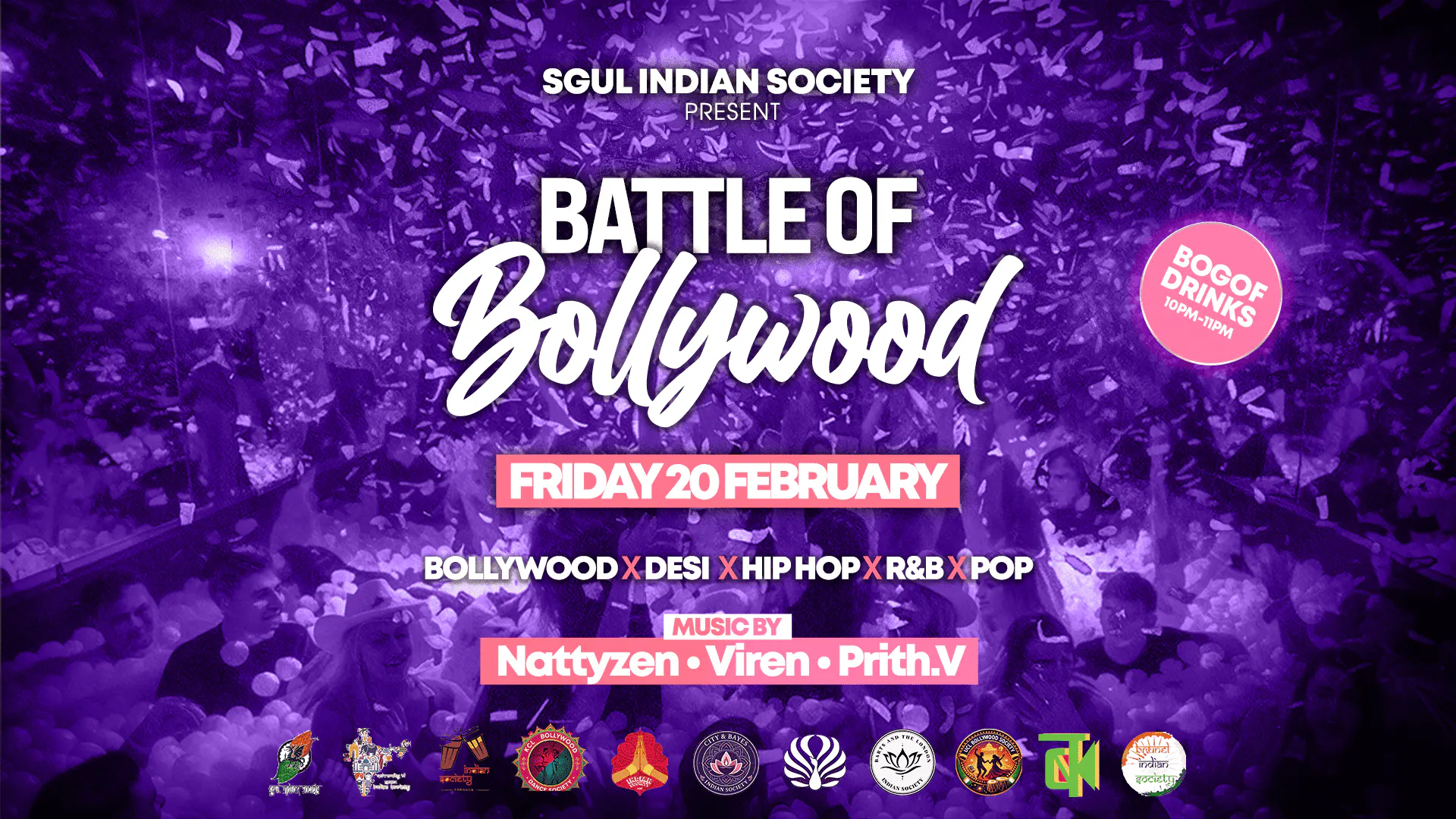 SGUL Indian Society - BATTLE OF BOLLYWOOD (The Official London ...