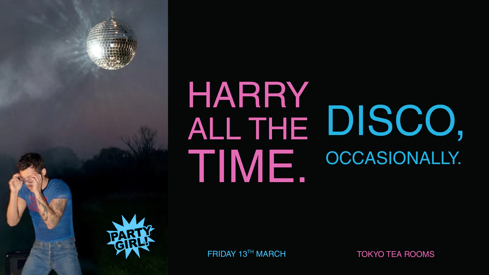 Harry all the Time. Disco, Occasionally 🪩 (nonstop styles & 1d party ...
