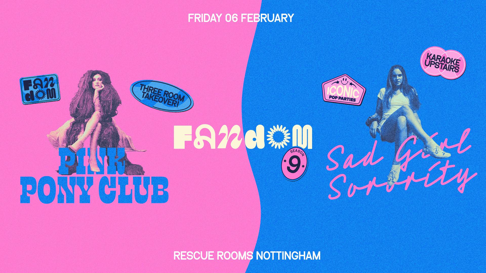 Fandom: Pink Pony Club x Sad Girl Sorority at Rescue Rooms, Nottingham ...