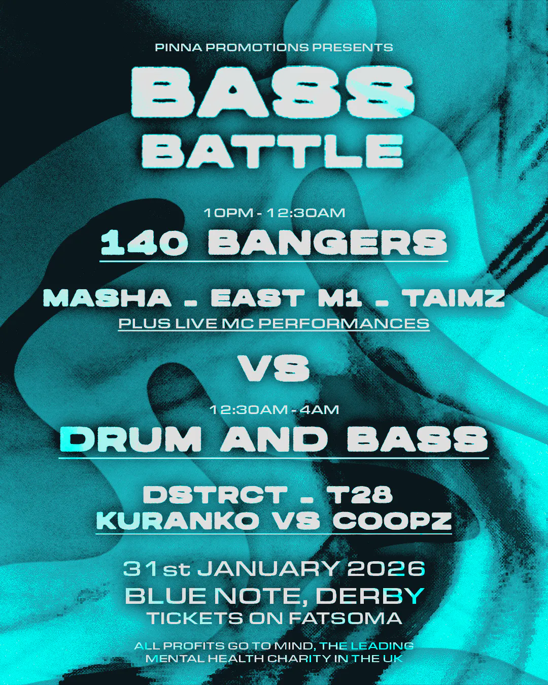 BASS BATTLE - Blue note, Derby - 31st January 2026 at BlueNote, Derby ...