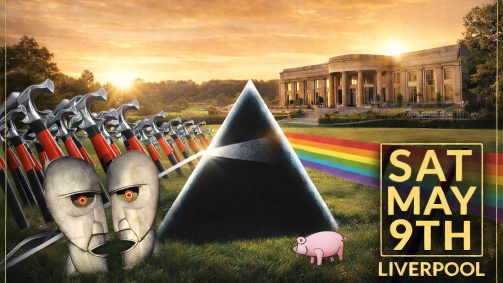 The Pink Floyd Sunset At The Manor at Allerton Manor Golf Club ...