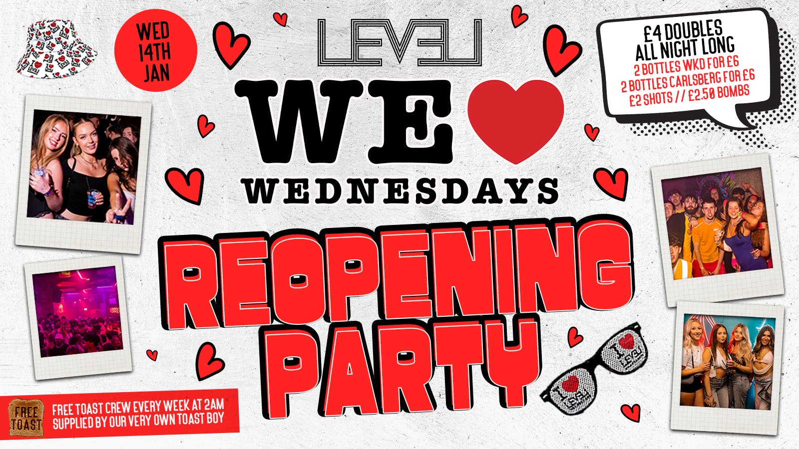 WE LOVE ️ WEDNESDAYS REOPENING PARTY : LIVERPOOL'S LEGENDARY WEDNESDAY ...