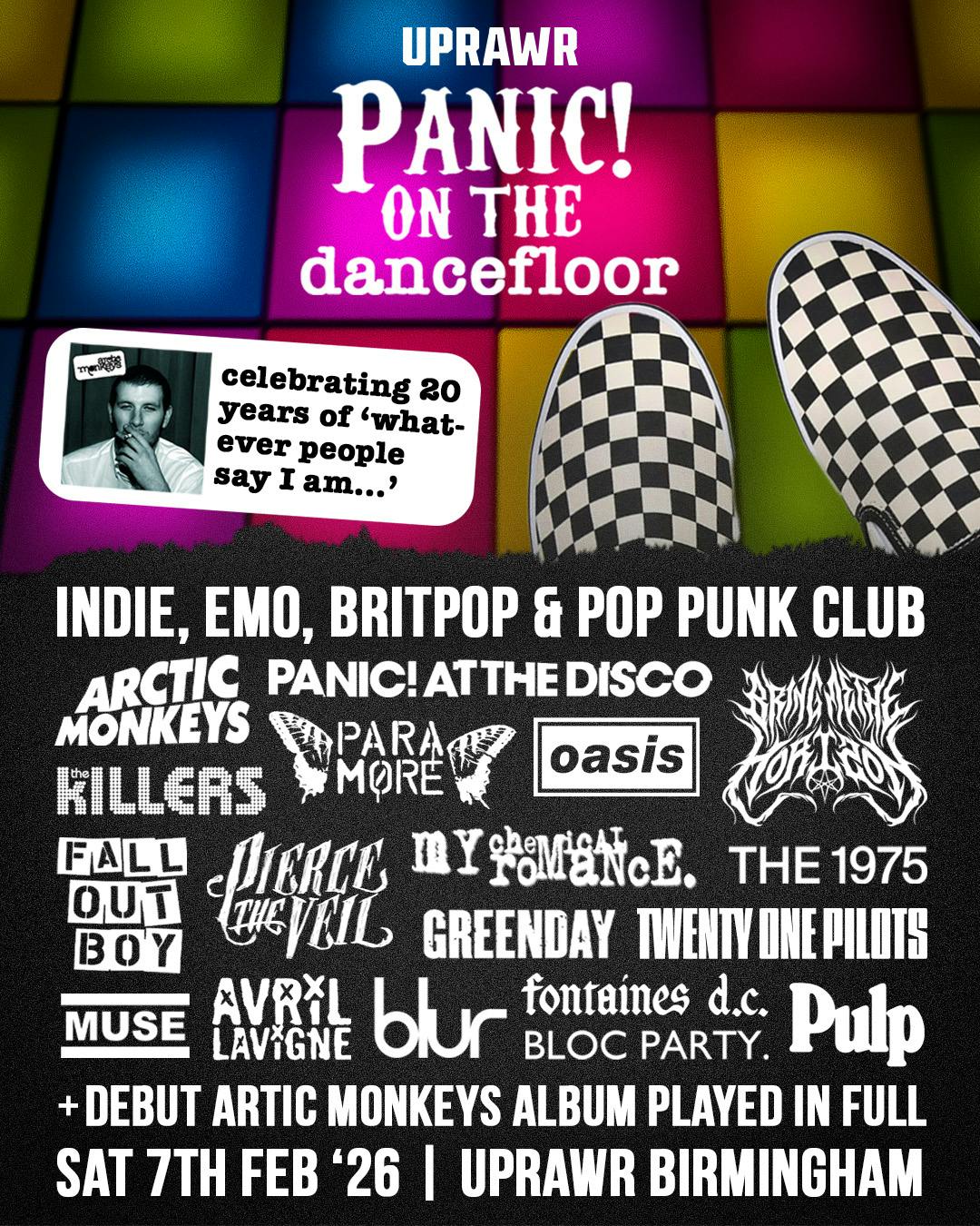 UPRAWR: Panic! on the Dancefloor - Emo, Indie, 2000s Alternative and ...