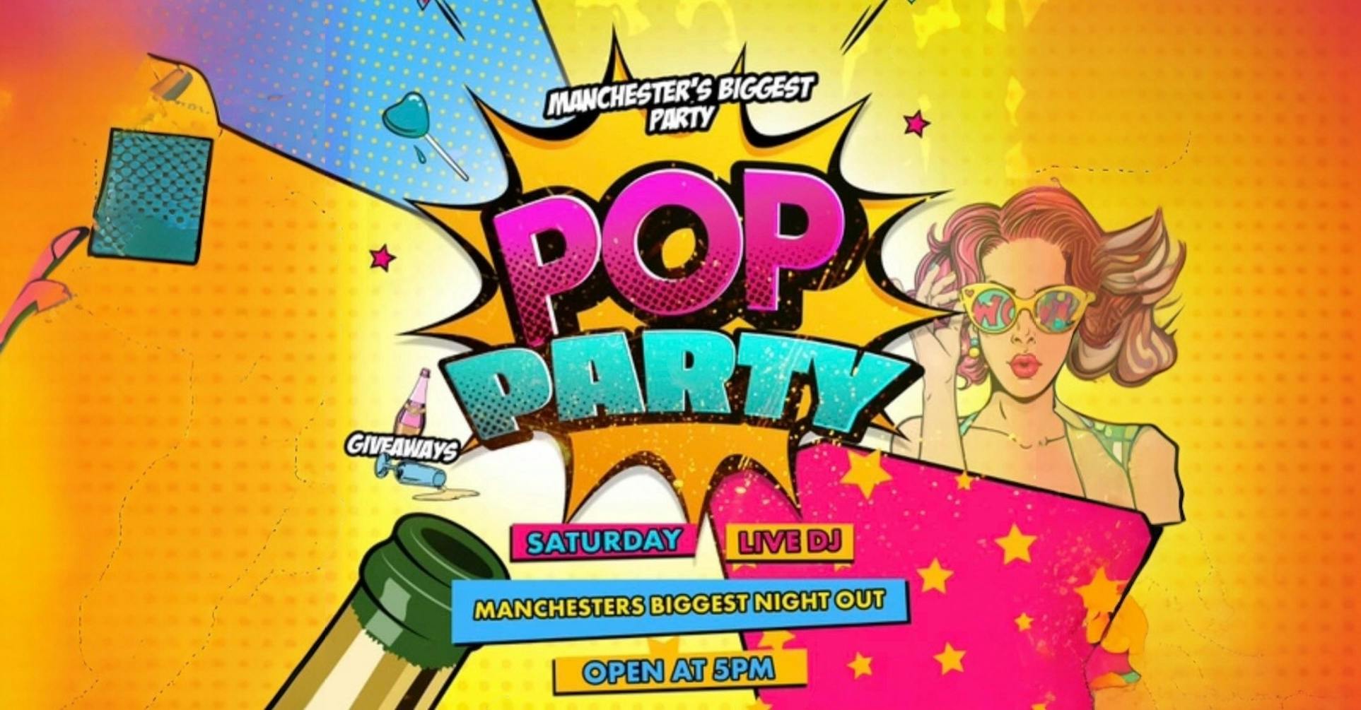 POP PARTY 🎉 at Popworld Manchester, Manchester on 7th Feb | Fatsoma