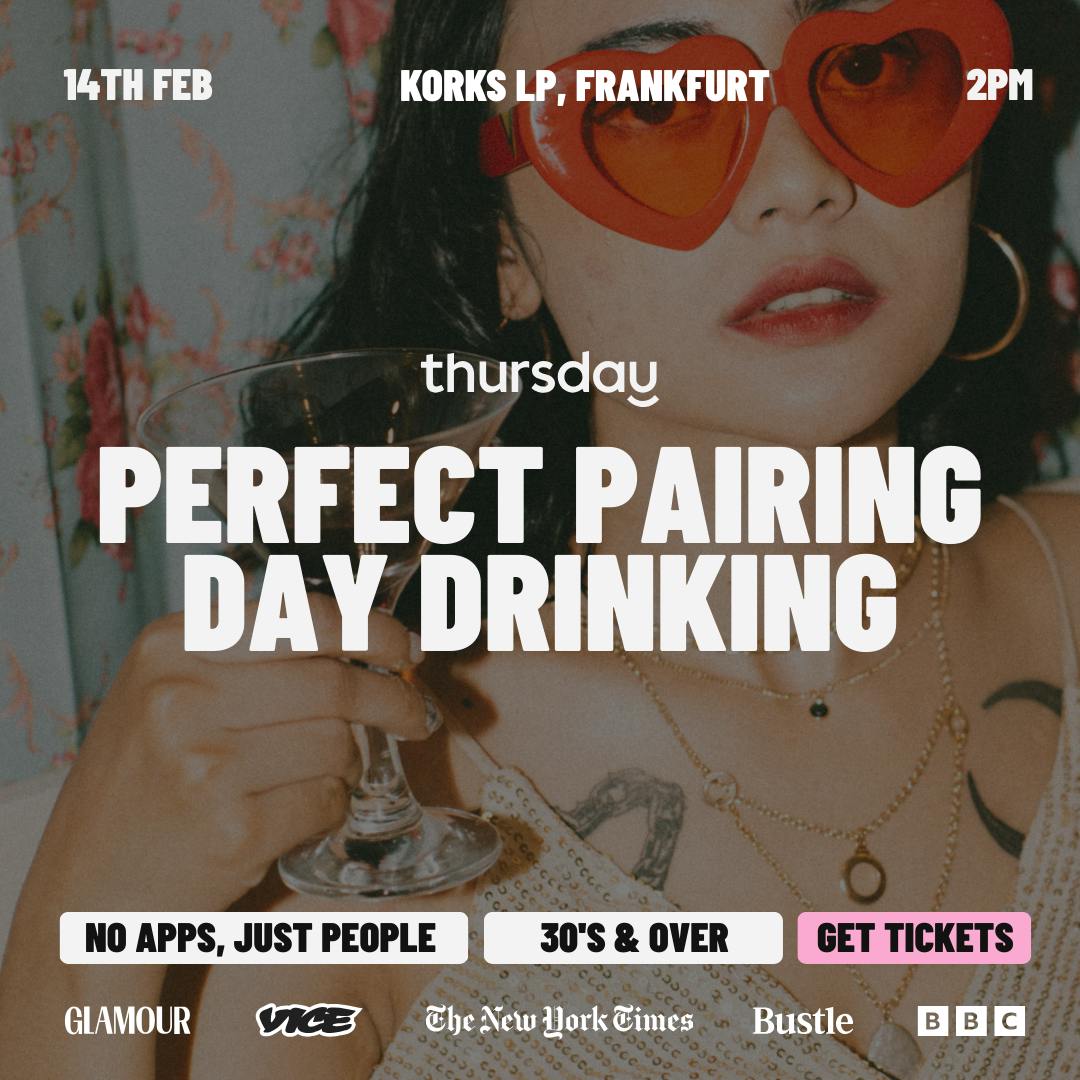 Saturday | Perfect Pairing – Valentine’s Day Drinking (30+) @ Korks LP ...
