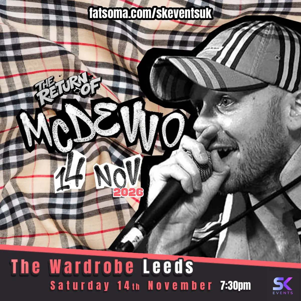 MC Devvo - The Wardrobe, Leeds at The Wardrobe, Leeds on 14th Nov | Fatsoma