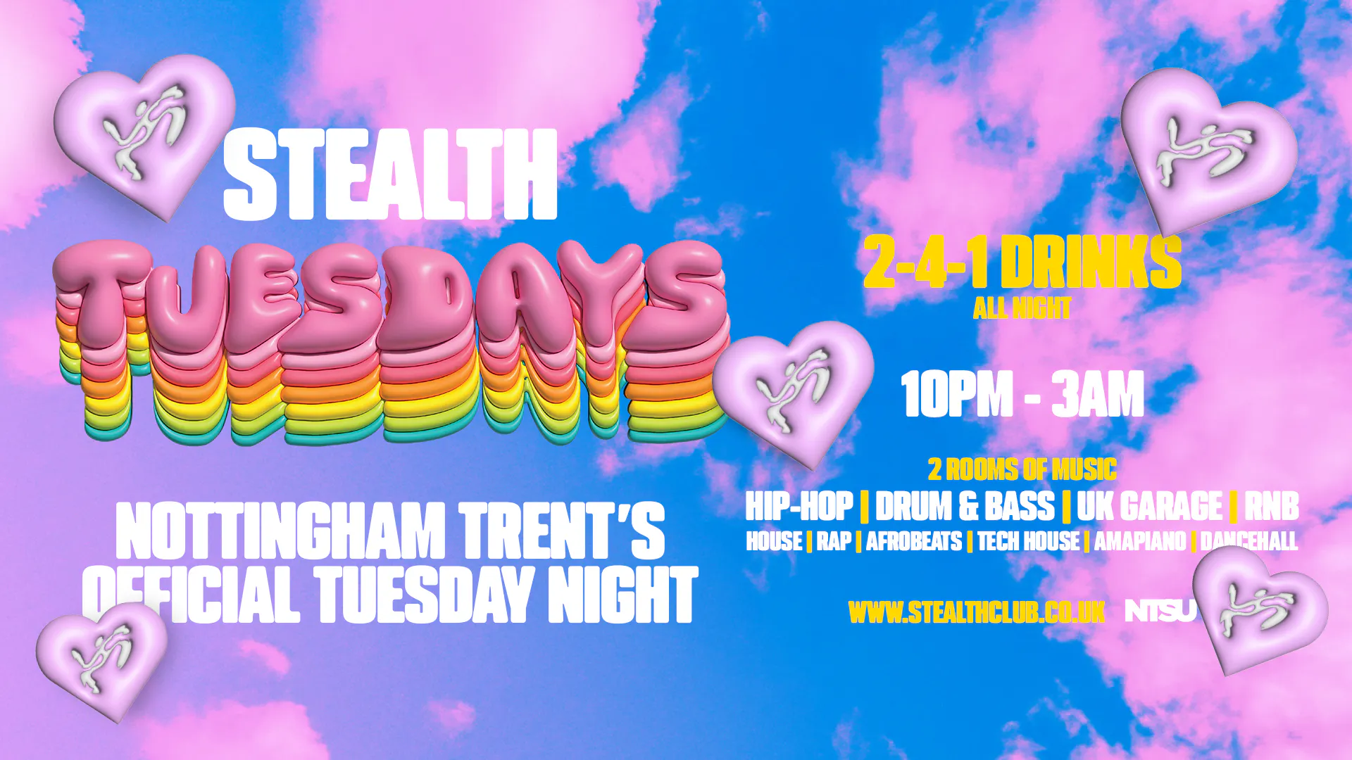 Stealth Tuesdays VALENTINES DAY SPECIAL - Nottingham Trent’s Official ...