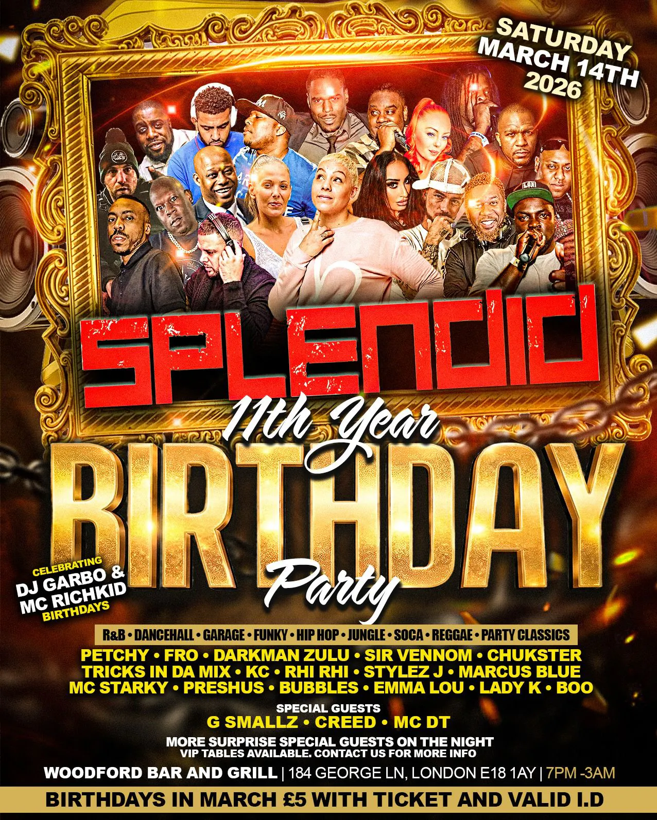 Splendid 11th year birthday bash ft Mc Dt & Mc creed -Petchy -G smallz ...