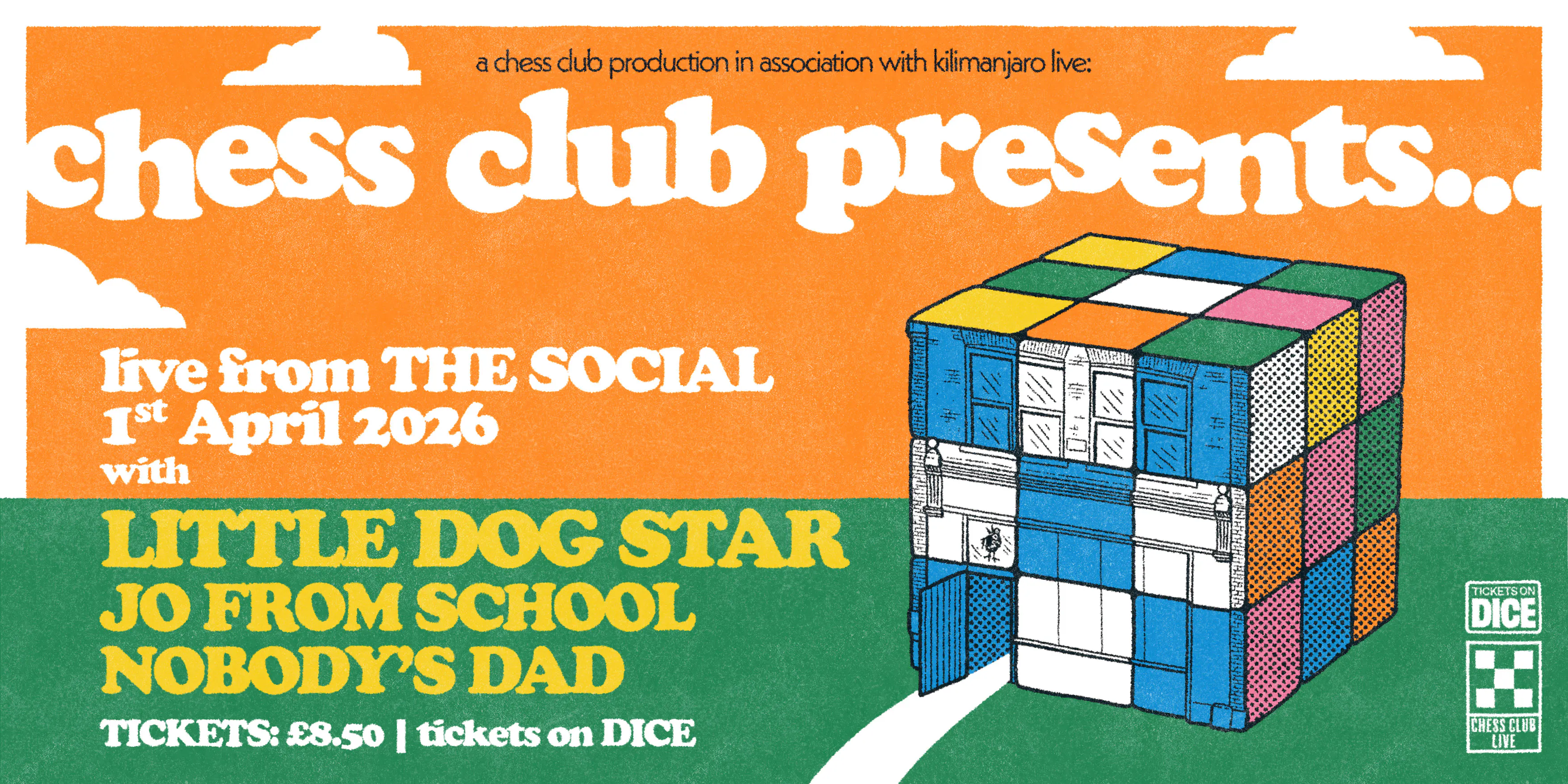 Chess Club Records Presents: Little Dog Star + Jo From School + Nobody ...