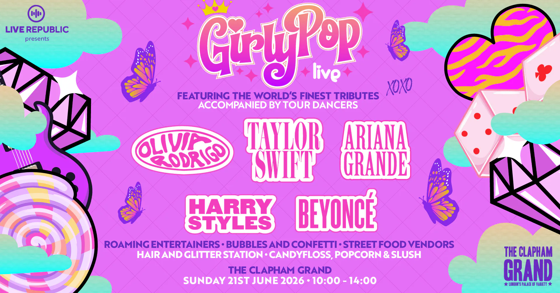 GirlyPop Live | The Clapham Grand, London at The Clapham Grand, London ...