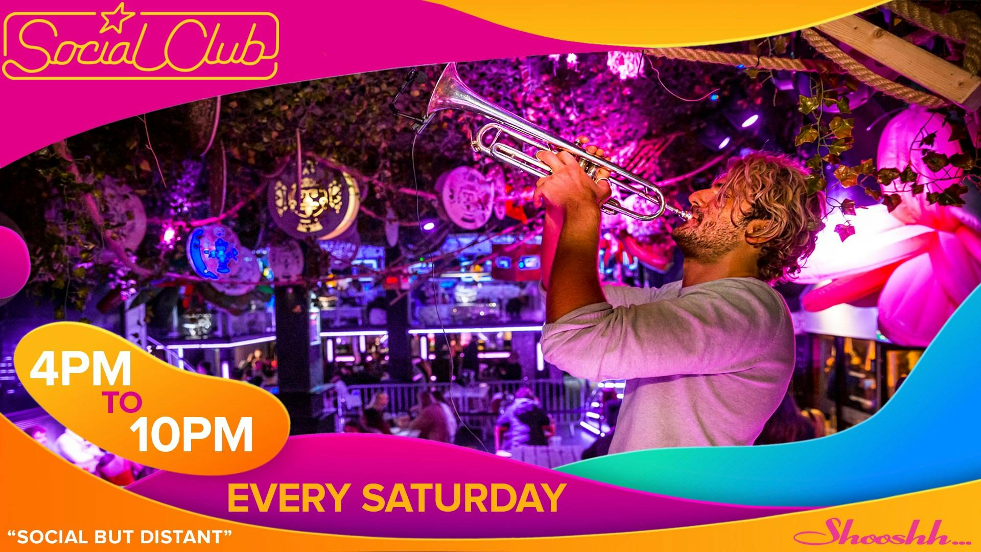 Social Club Saturdays at Shooshh… at Shooshh, Brighton on 10th Oct 2020 ...