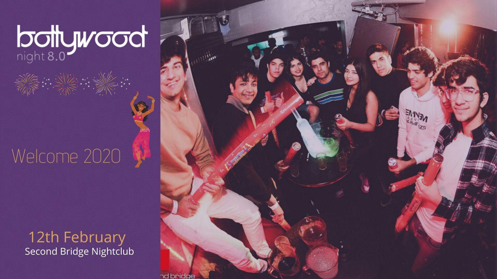 Bollywood Night // Welcome 2020 at The Second Bridge, Bath on 12th Feb ...