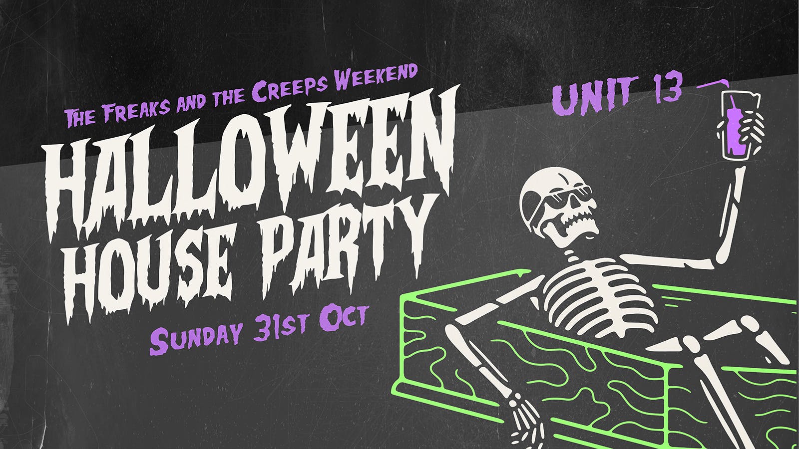 Unit 13 - Halloween House Party at Unit 13, Nottingham on 31st Oct 2021 ...