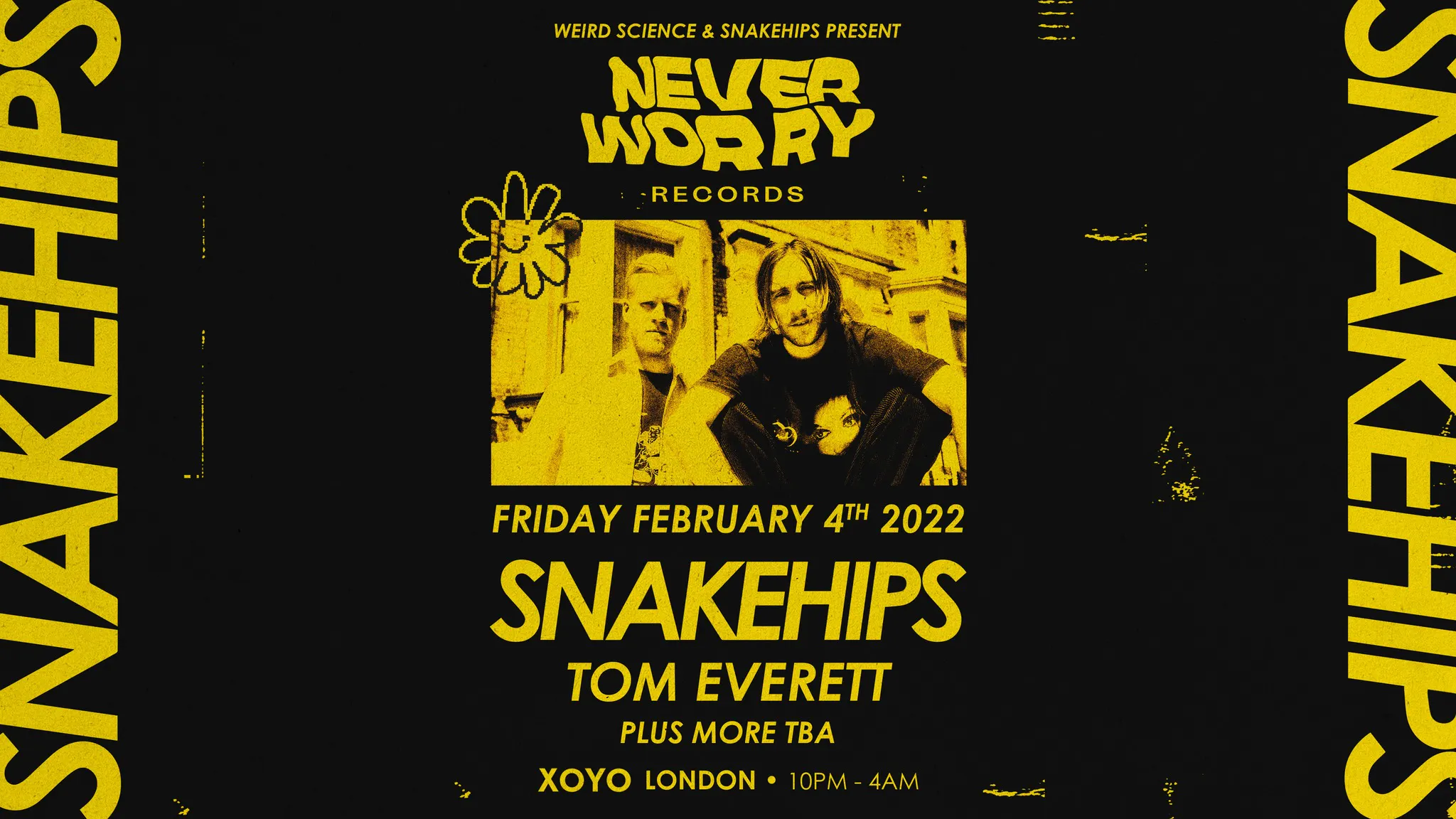 Snakehips presents Never Worry Records at XOYO, London on 4th Feb 2022 ...