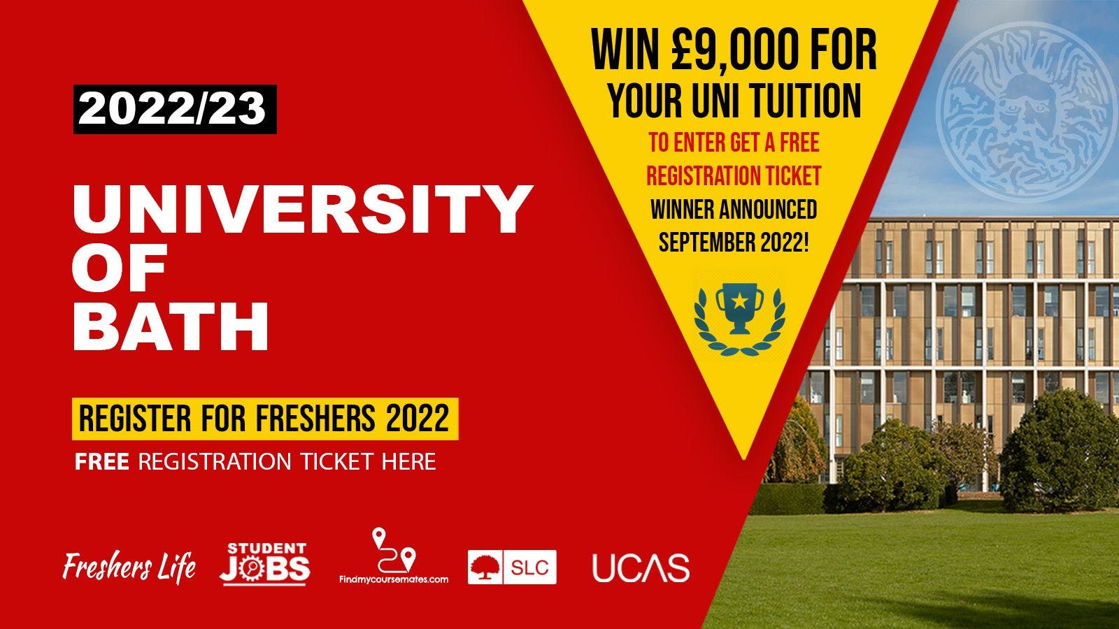 Bath - Freshers Registration at Multiple Venues, Bath on 25th Sep 2022 ...