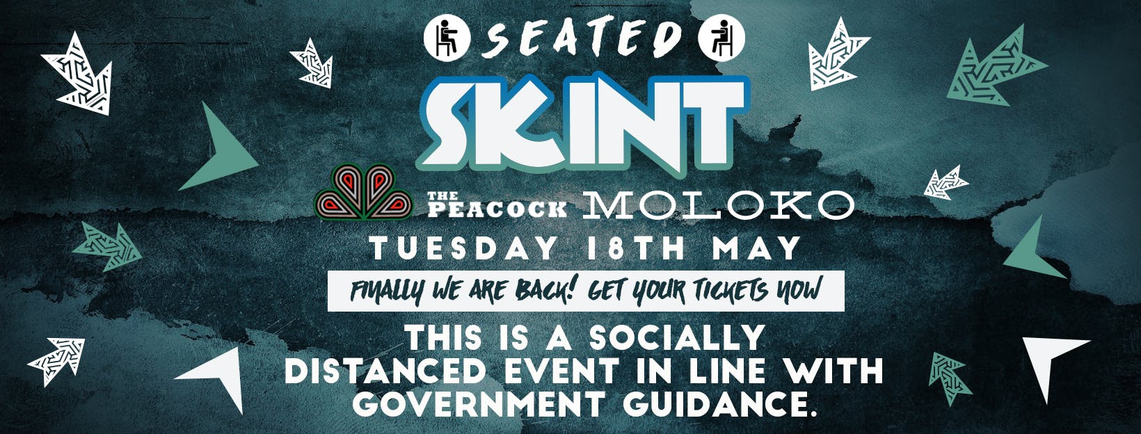 Seated Skint - Returning Party at The Peacock & Moloko, Liverpool on ...