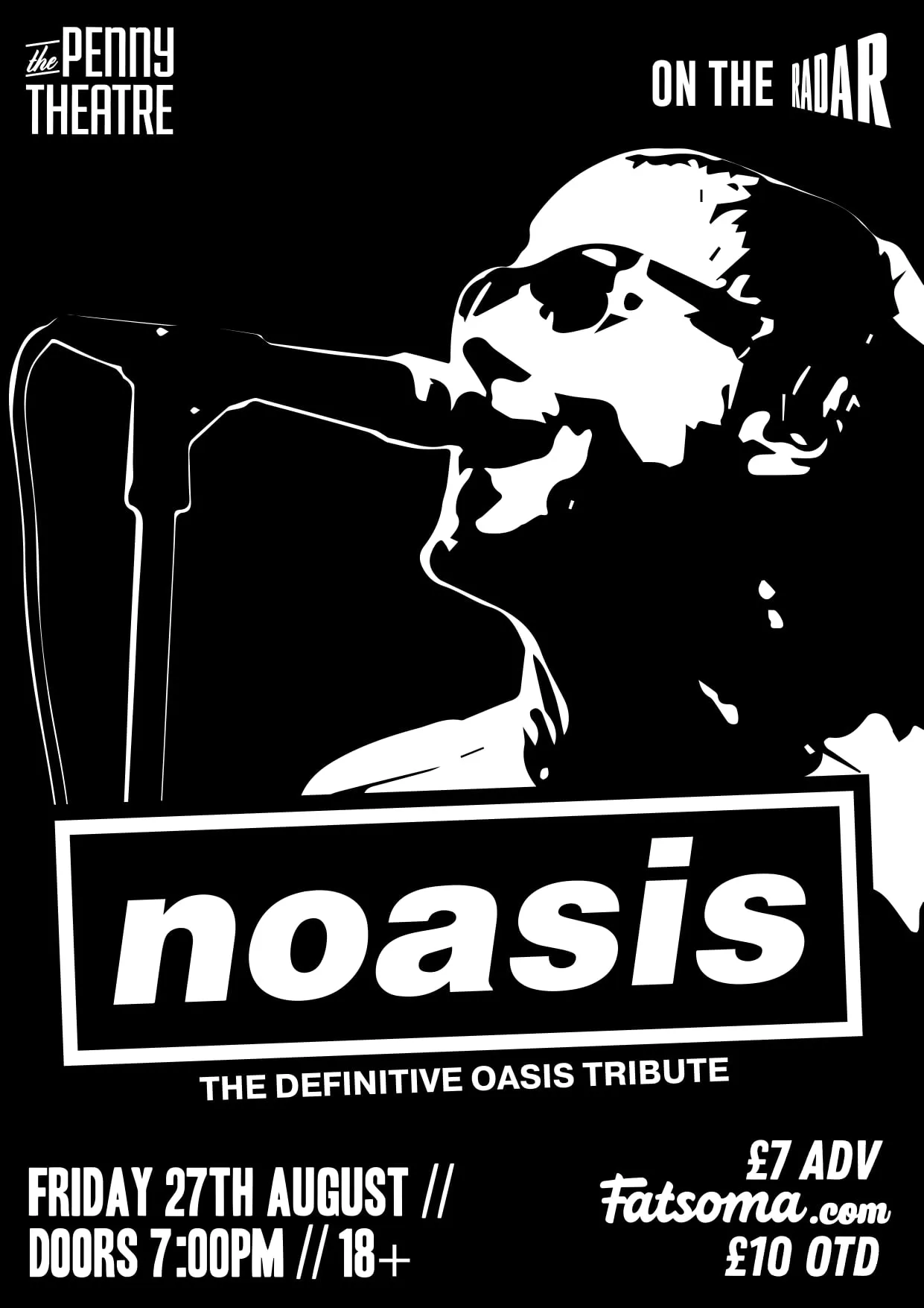 Oasis Tribute Noasis Live at The Penny Theatre at The Penny Theatre ...