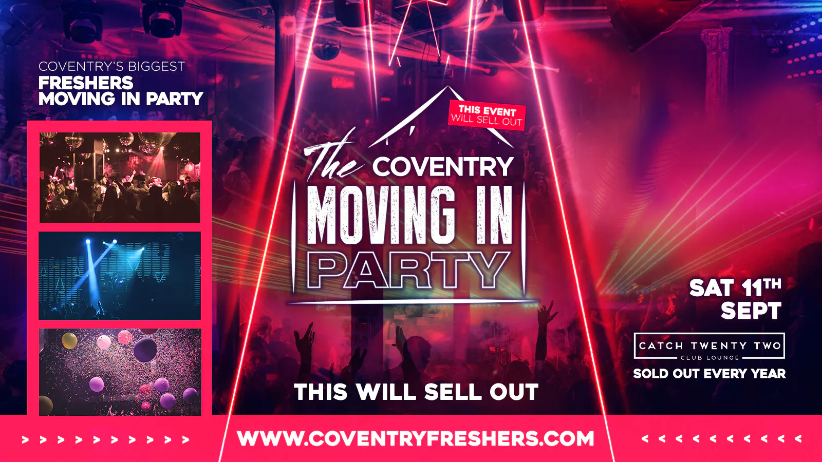 The Coventry Moving in Party | Coventry Freshers 2021 at Catch Twenty ...