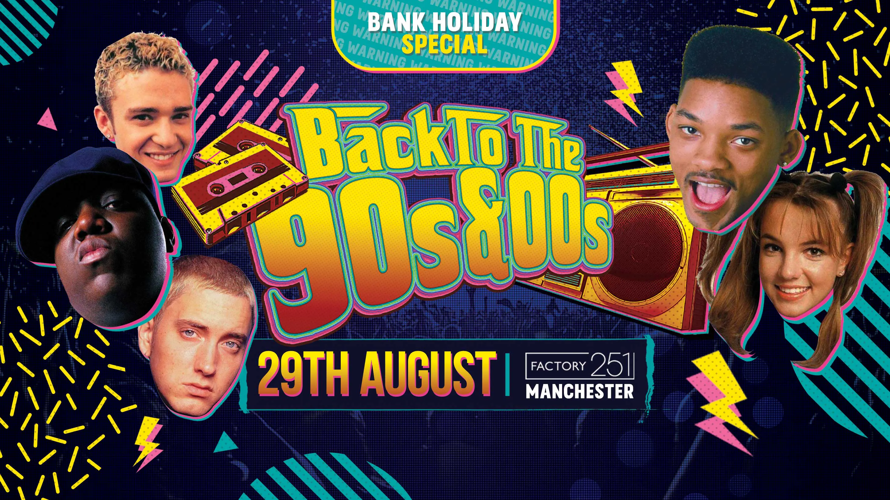 *TICKETS ON THE DOOR* Back to the 90s & 00s : Bank Holiday Special ...