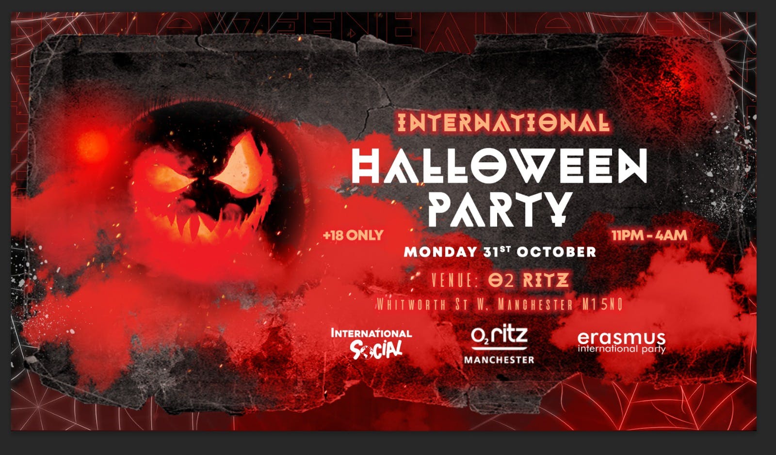 International Halloween Party - Manchester | O2 RITZ at O2 Ritz ...
