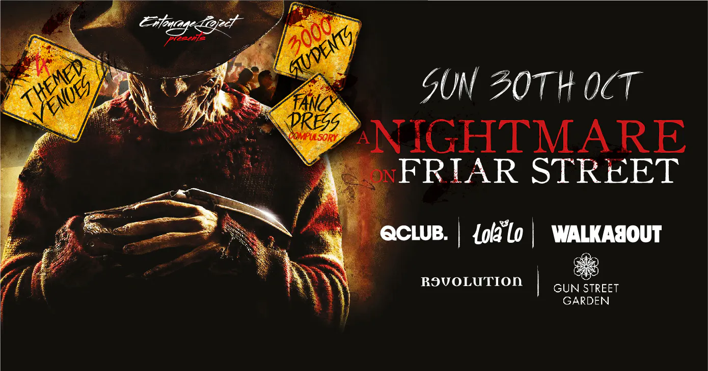 Nightmare On Friar Street - Sunday 30th October 🎃 (95% SOLD OUT) at ...