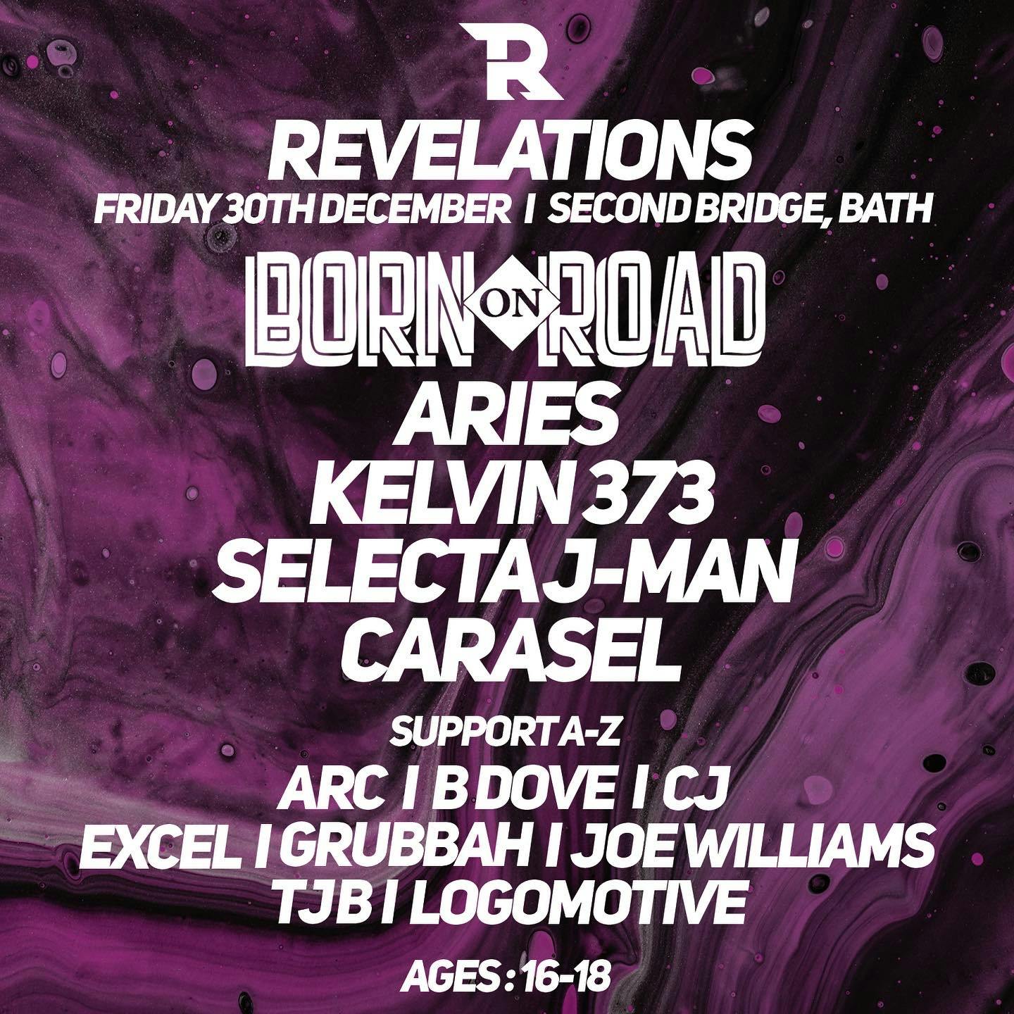 Revelations (16-18) Born on Road at Second Bridge, Bath on 30th Dec ...