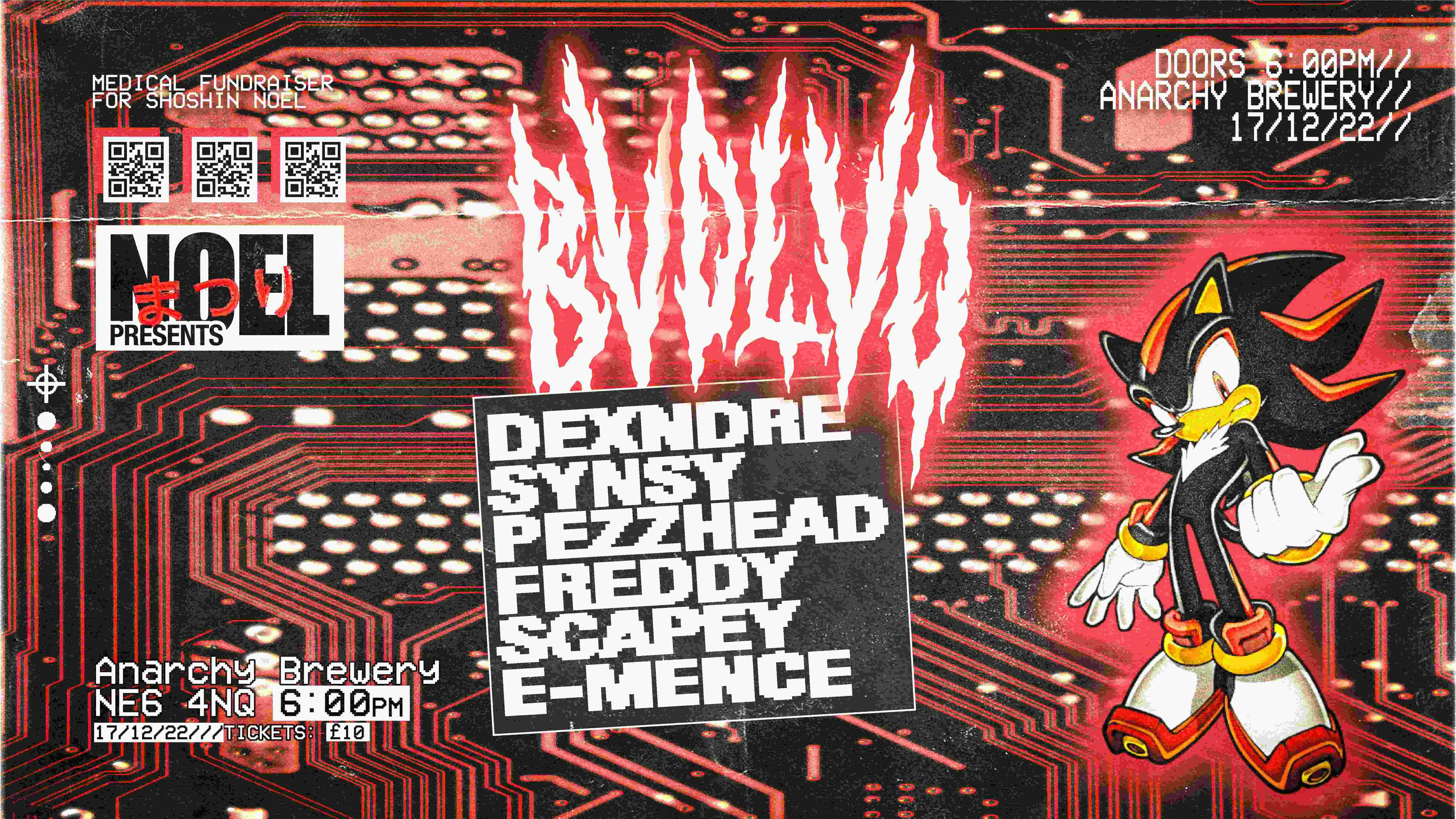 NOELFEST PRESENTS - BVDLVD & SUPPORT at Little Buildings, Newcastle ...