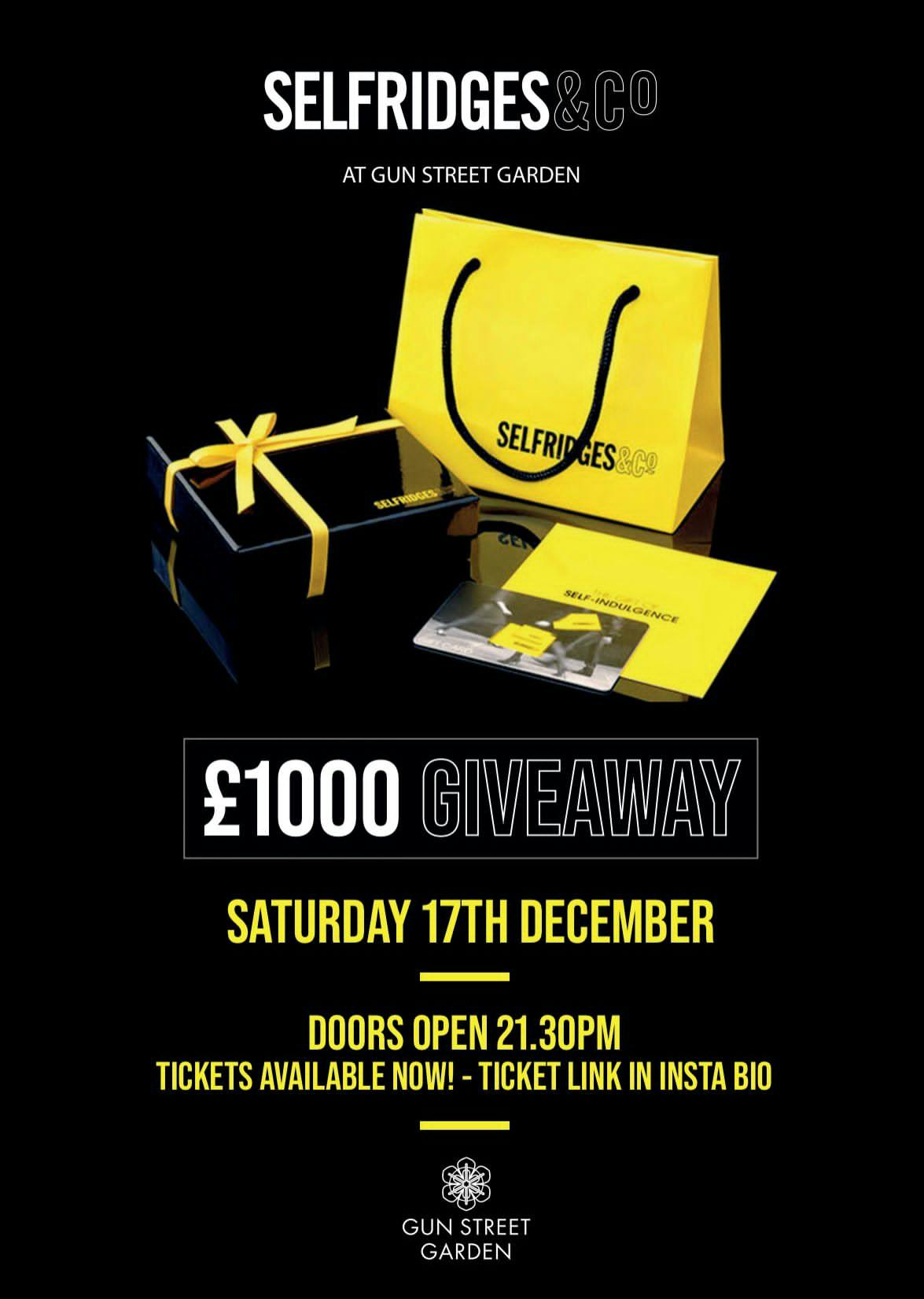 Gun Street Gardens Presents Selfridges & Co at Gun Street Garden ...