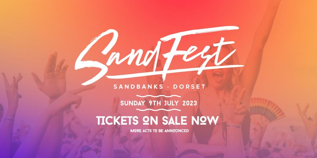 SandFest 2023 at Sandbanks Beach, Poole on 9th Jul 2023 | Fatsoma
