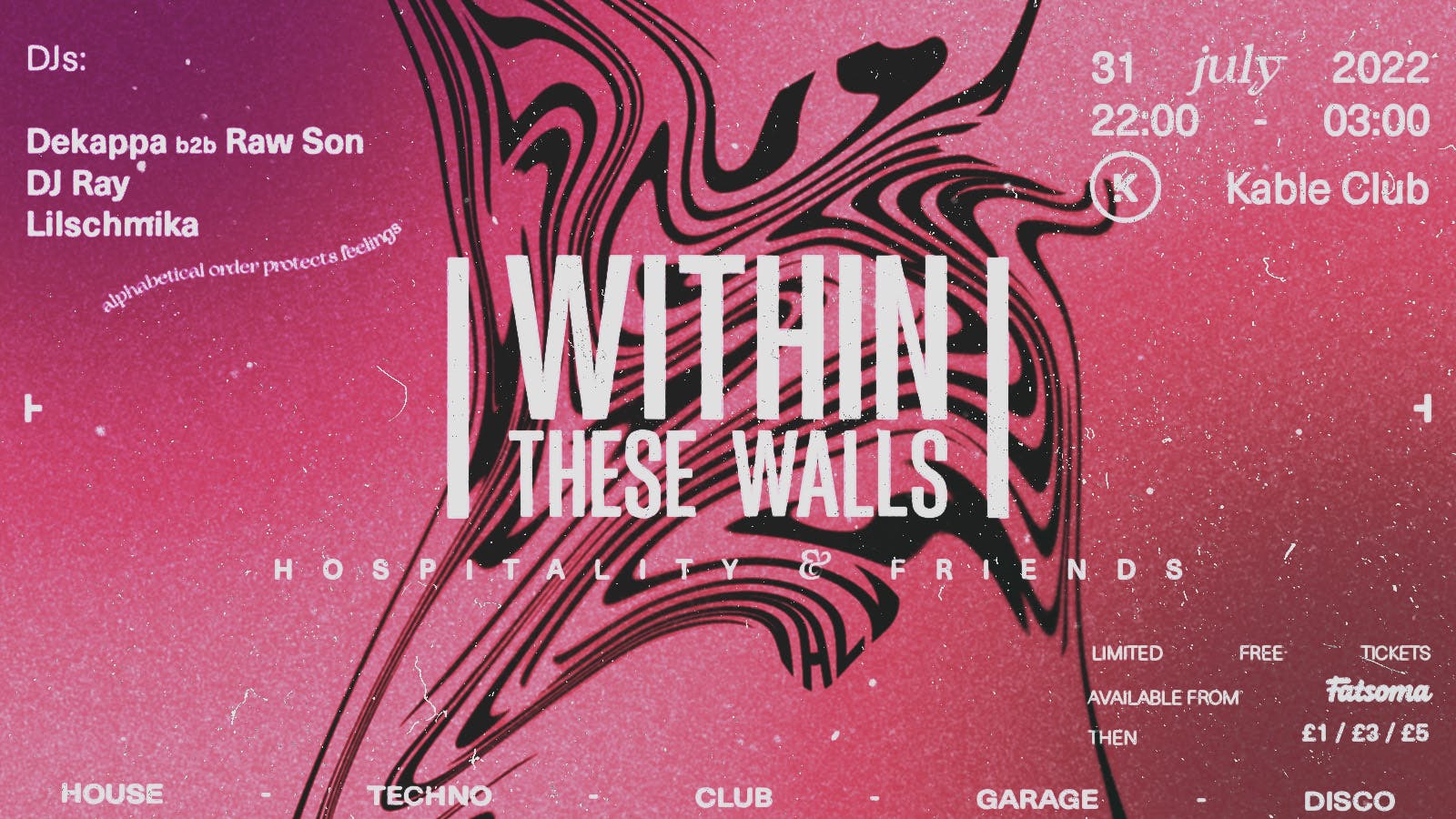 Within These Walls - 31/07/22 at Kable Club, Manchester on 31st Jul ...