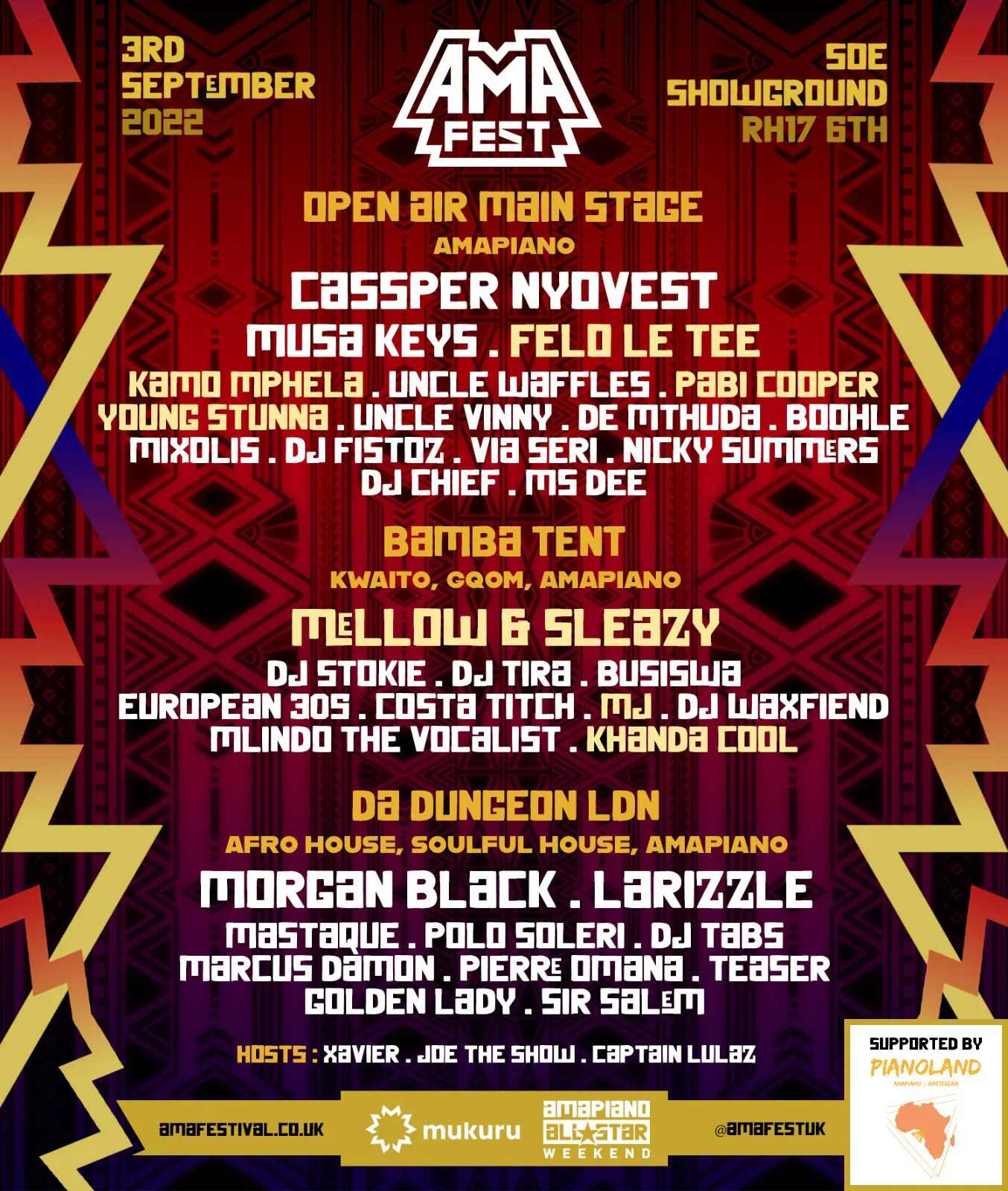 AMA FEST 2022 - AMAPIANO FESTIVAL #AMAFEST2022 at SOE Showground ...