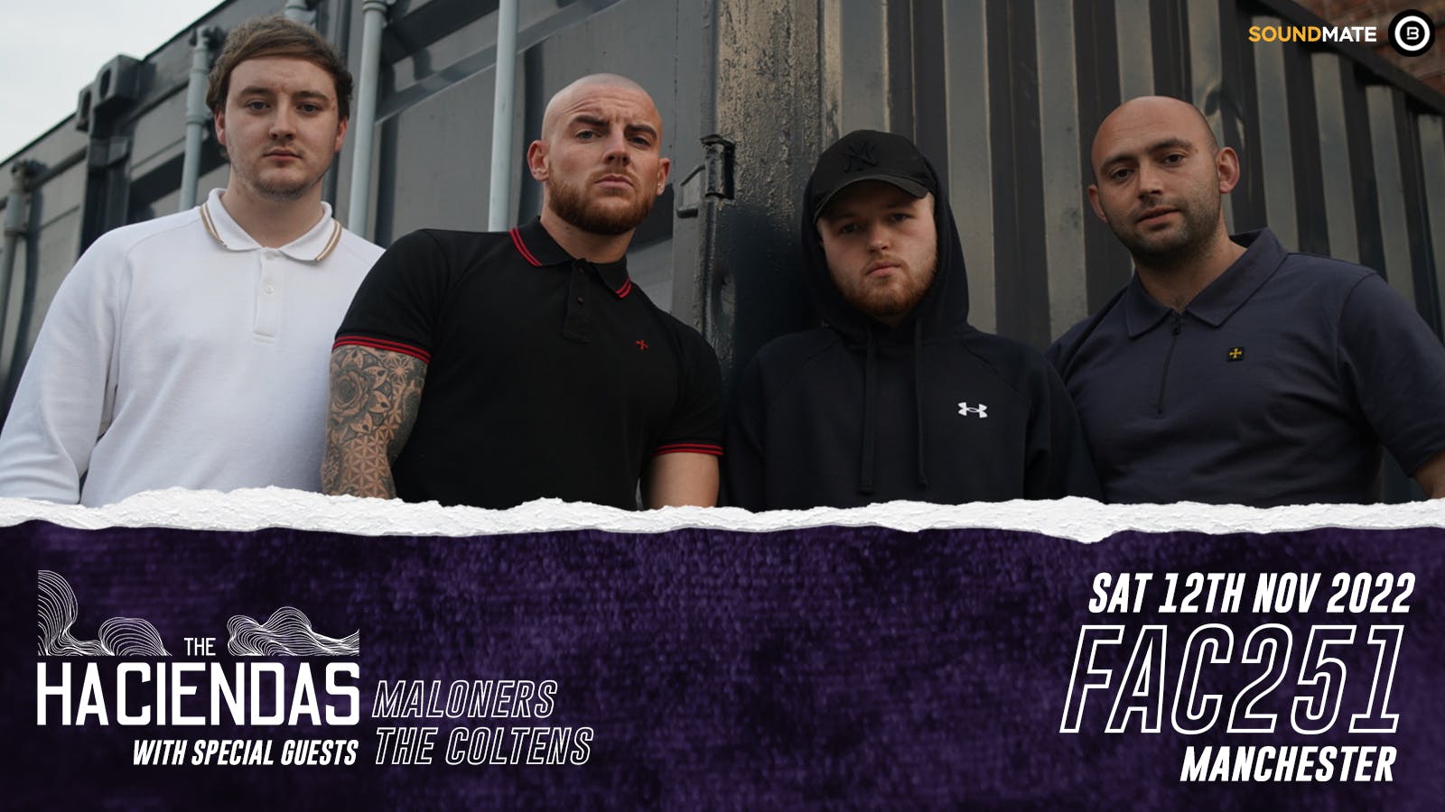 The Haciendas - Manchester EP Launch at FAC251 - Factory Manchester ...