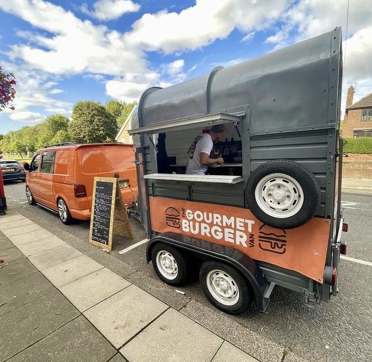 THE GOURMET BURGER VAN POP-UP at Three Tanners Bank, North Shields on ...
