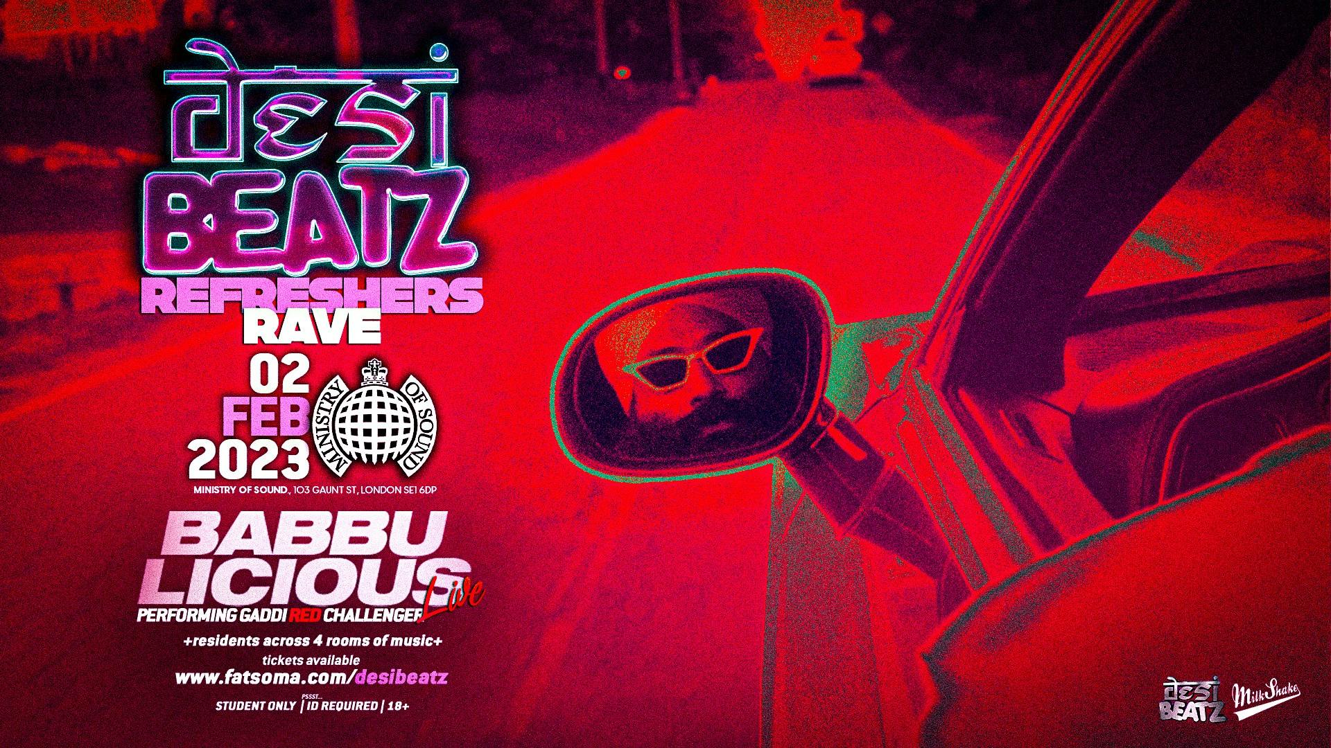 Royal Holloway Goes To DESI BEATZ FT. BABBULICIOUS @ Ministry of Sound ...