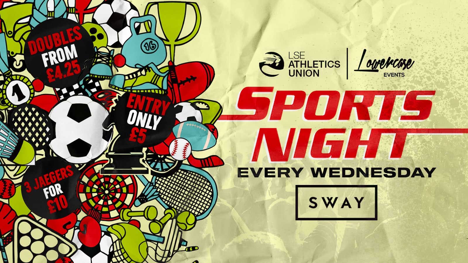 The Official LSE AU Sports Night - 18th January 2023 at Sway Bar ...
