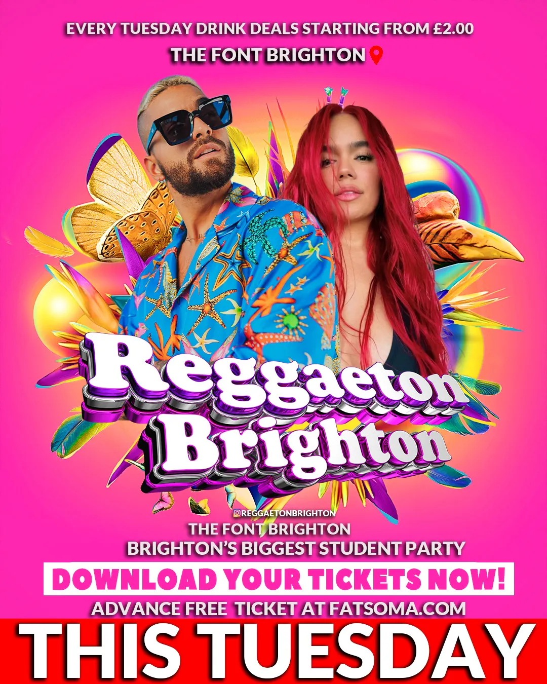 Thank FONT Tuesdays Brighton's Biggest Mid-Week Club Night @The Font at ...