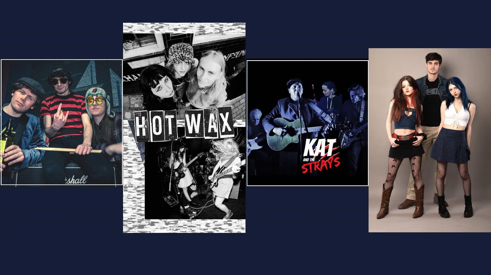 Modern Marriage, Hotwax, Kat and the Strays, Red Coven at Round the ...