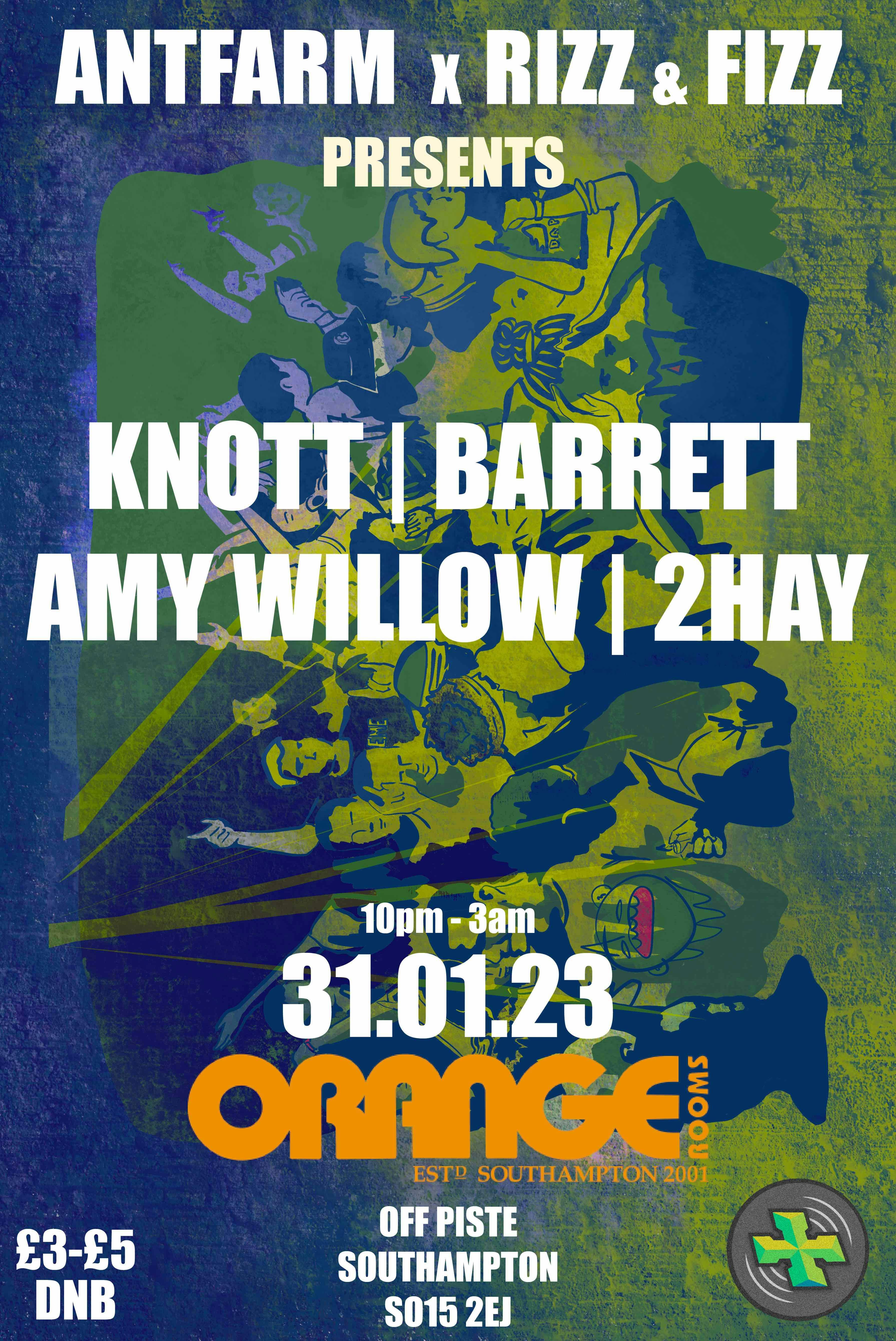 Ant Farm x Rizz & Fizz at Orange Rooms Southampton, Southampton on 31st ...