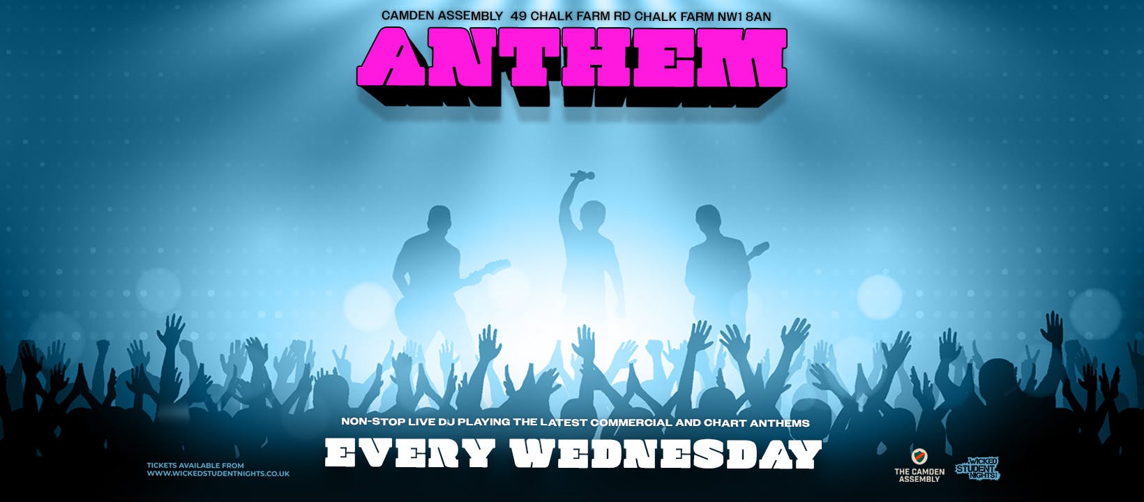 ANTHEM @ CAMDEN ASSEMBLY - 11TH JANUARY at The Camden Assembly Pub ...