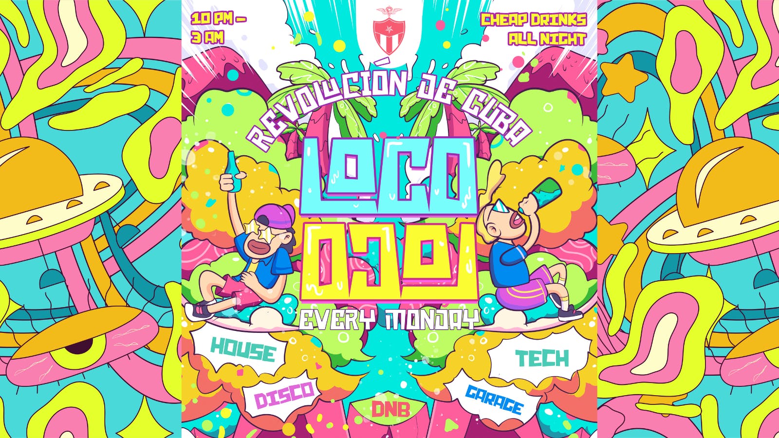 LOCO LOCO 🔥 FREE SHOTS WITH EVERY TICKET 💥🔊 £2 DRINKS ALL NIGHT at ...