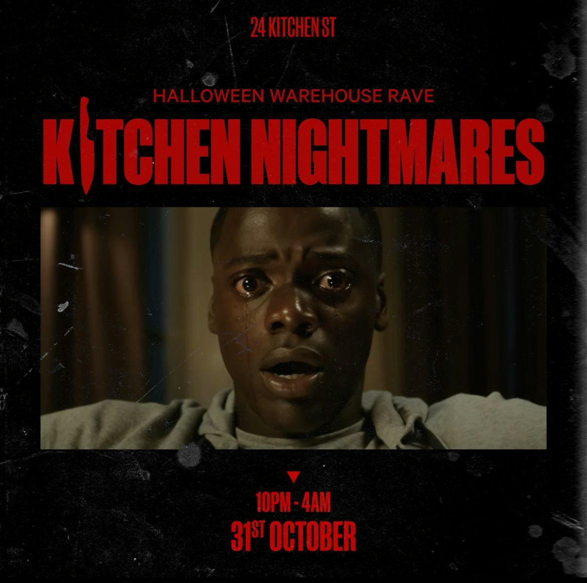 Kitchen Nightmares - Halloween Warehouse Rave at 24 Kitchen Street ...