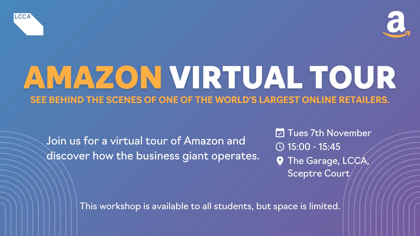 Amazon Virtual Tour at Sceptre Court, London on 7th Nov 2023 | Fatsoma