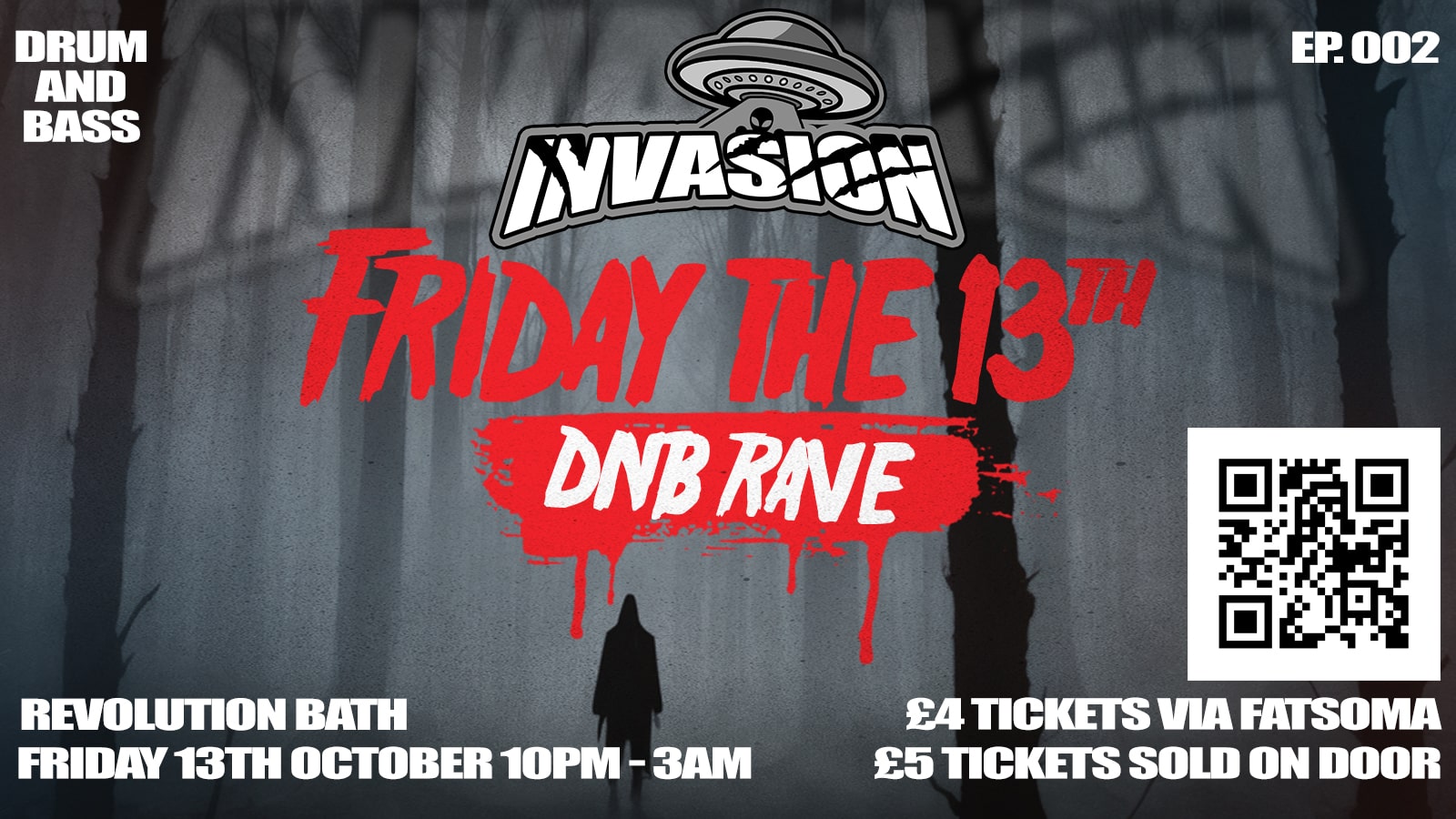 Bath Freshers DNB Rave Friday the 13th Revolution Bath at Revolution ...
