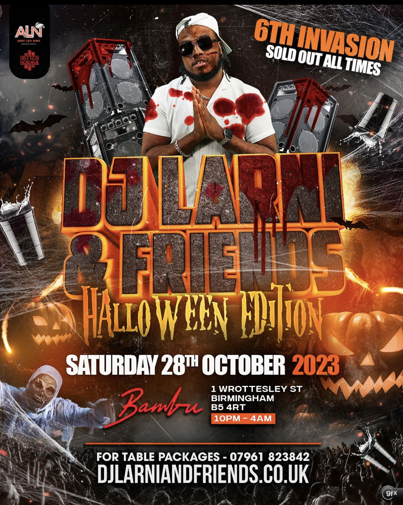 DJ Larni & Friends Halloween Dress Up Costume Edition at Bambu ...