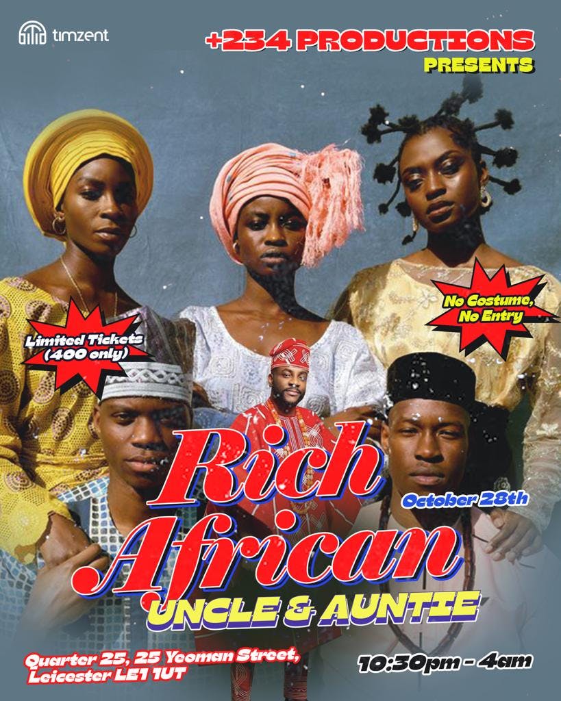 +234: RICH AFRICAN UNCLE AND AUNTIE - LIMITED EDITION at Quarter 25 ...