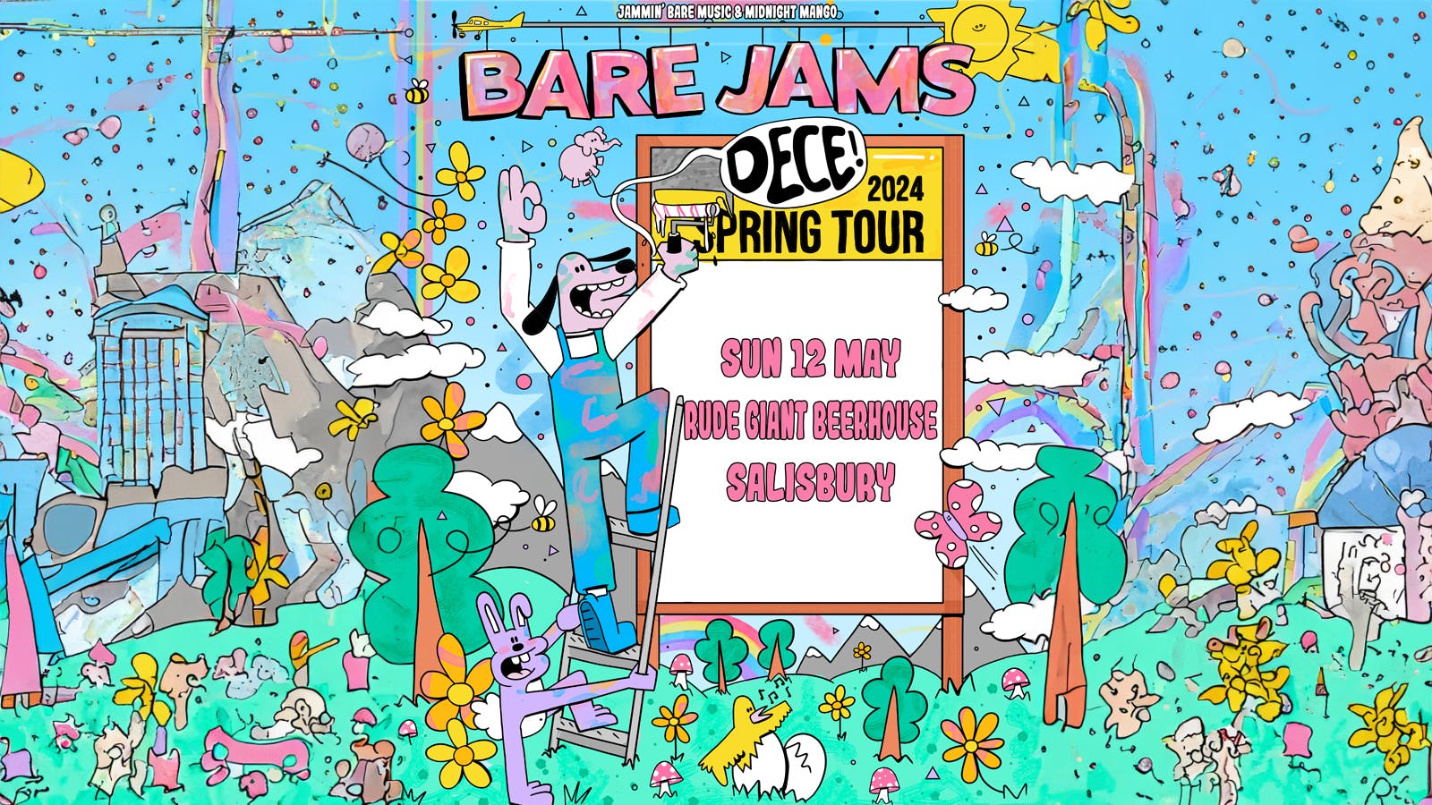 Bare Jams - DECE - Spring Tour 2024 at Rude Giant Beer House, Salisbury ...