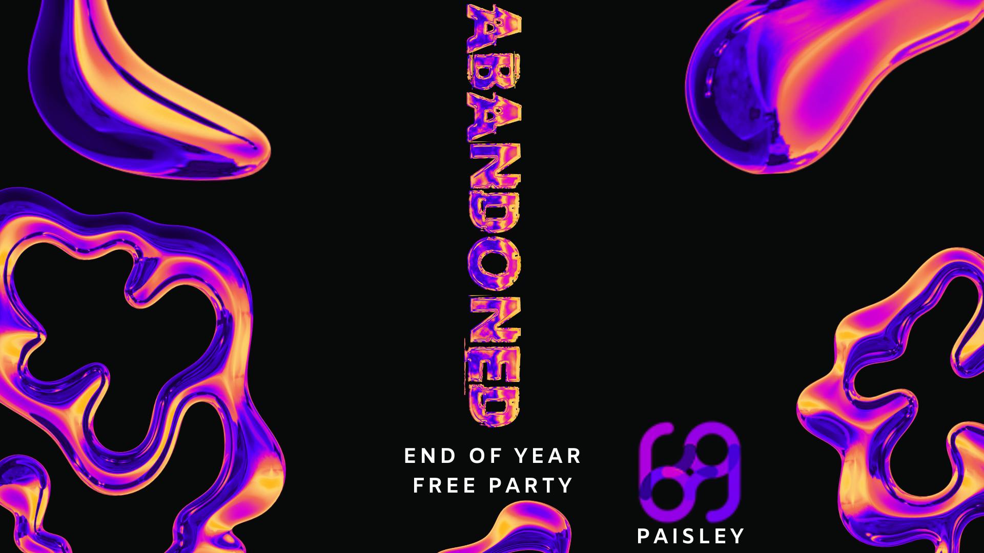 Abandoned Basement Rave: End Of Year Free Party @ Club 69 Paisley at ...