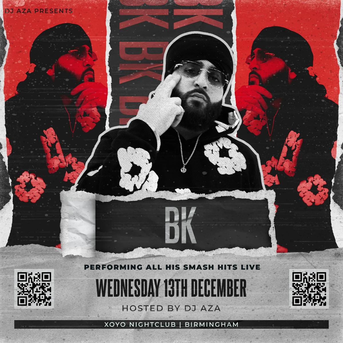 BK Performing Live - Desi Beats End of Term Special [SOLD OUT] at XOYO ...