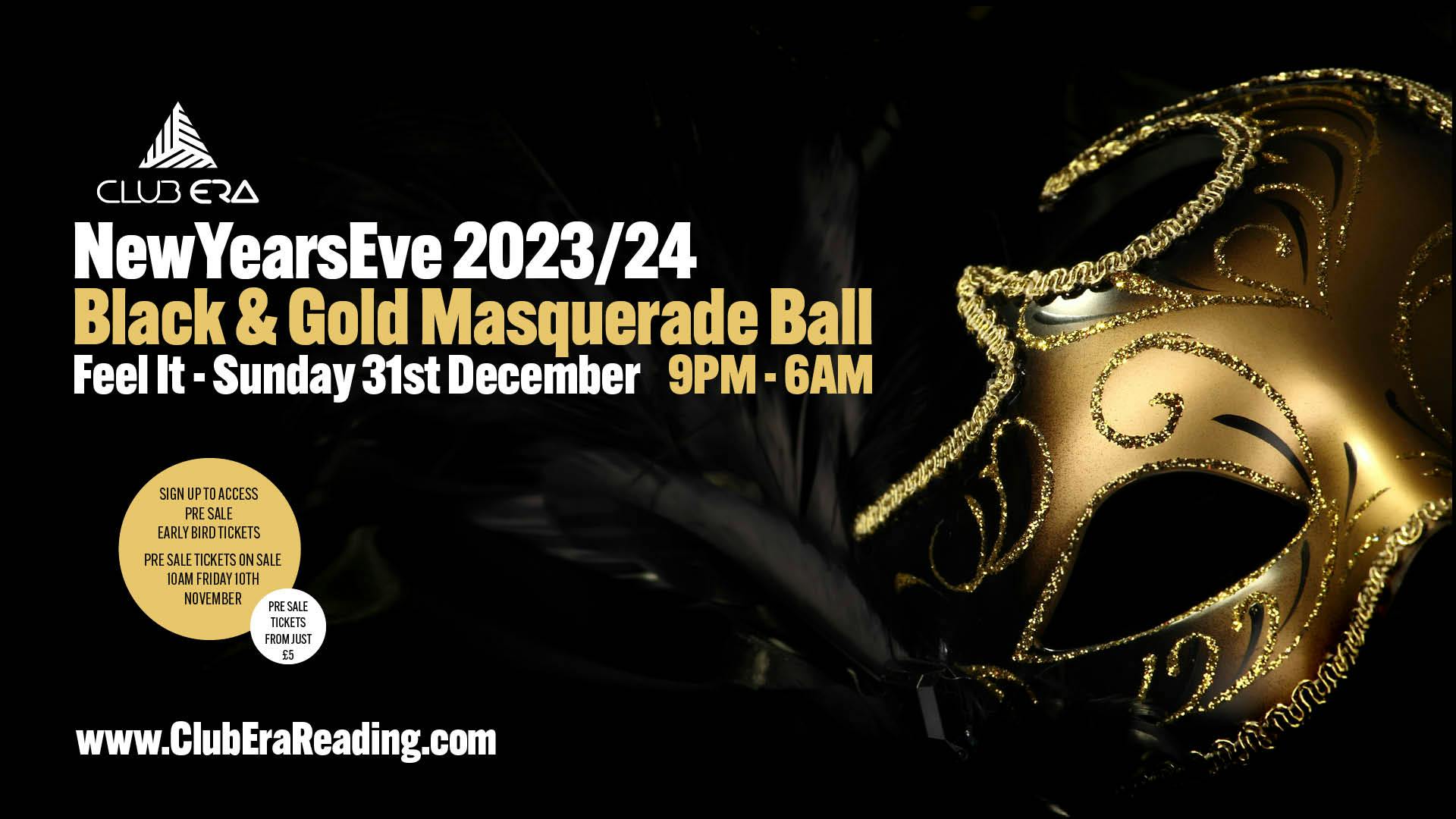 CLUB ERA'S BLACK AND GOLD MASQUERADE BALL🎇 ALL TICKETS ON FINAL RELEASE ...