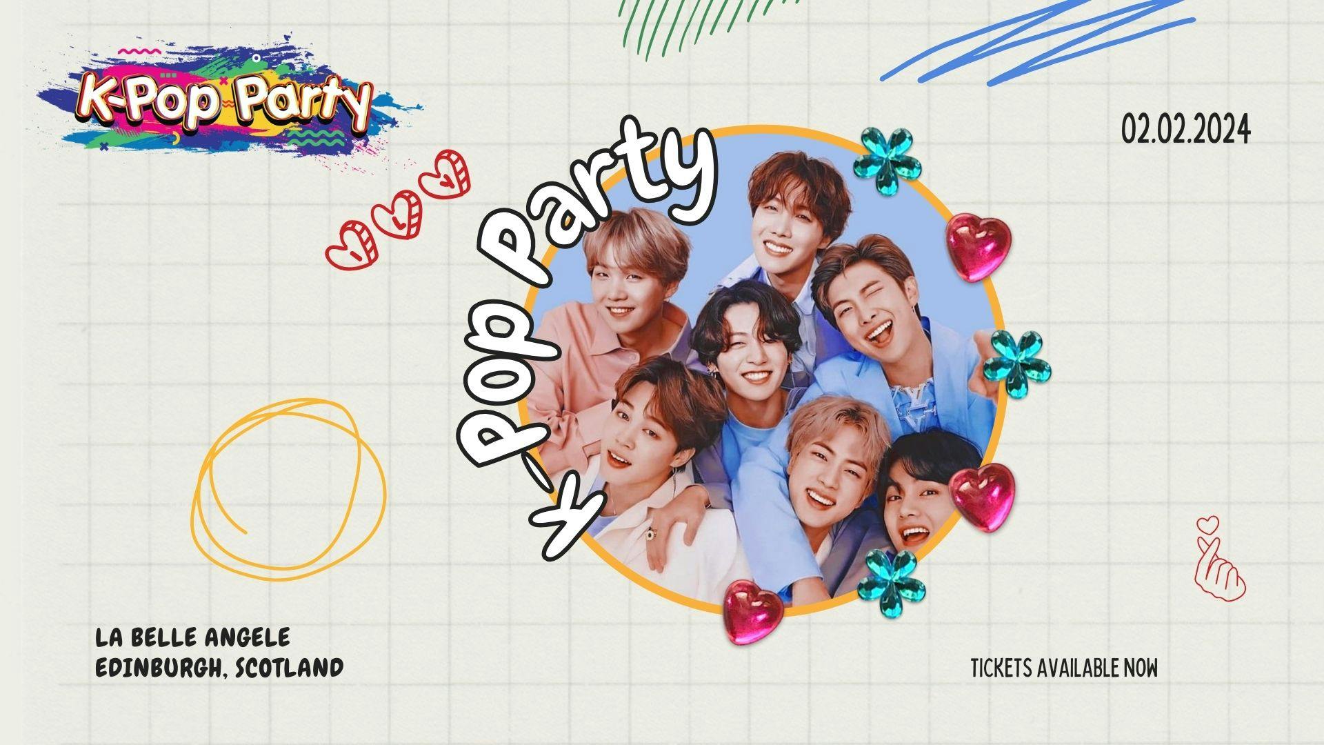 KPop Party (Edinburgh) February 2024 at La Belle Angele, Edinburgh on ...
